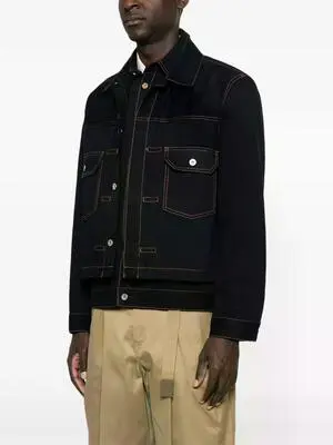 Sacai Layered-design Denim Jacket