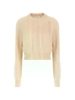 Malo Ribbed-knit Cropped Sweater - Neutrals
