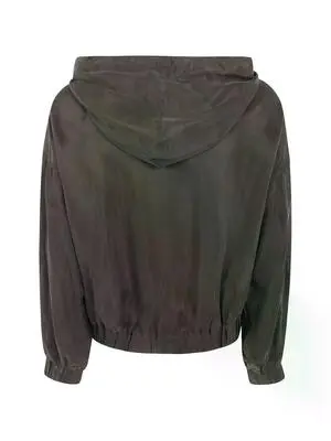 ZIGGY CHEN Zip-up Drawstring Hoodie