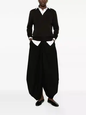 19.61 MILANO Button-down Polo Sweater