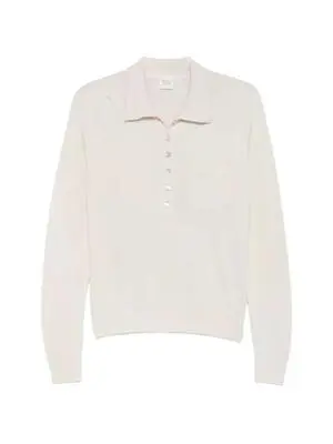 19.61 MILANO Miura Button-up Chest-pocket Polo Top