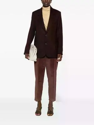 19.61 MILANO Corduroy-effect Cropped Trousers