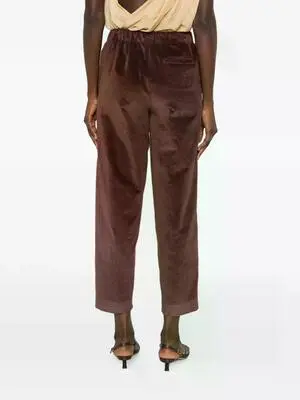 19.61 MILANO Corduroy-effect Cropped Trousers
