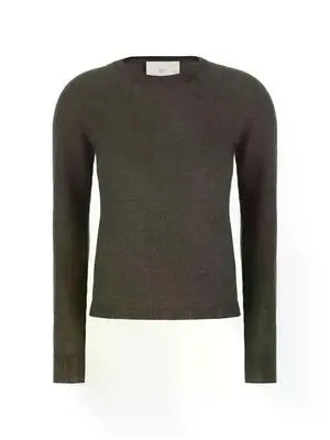 VANISE Crew-neck Cashmere Sweater - Grey