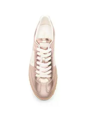 Valentino Garavani Upvillage Metallic Lace-up Sneakers