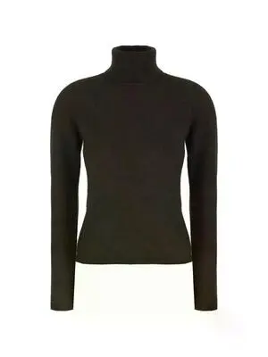 VANISE Roll-neck Cashmere Sweater - Brown