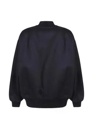 DRHOPE Herringbone-weave Bomber Jacket