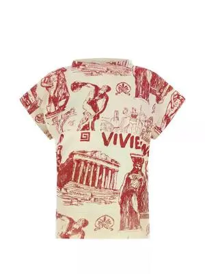 VIVIENNE WESTWOOD Justine Graphic-print Top