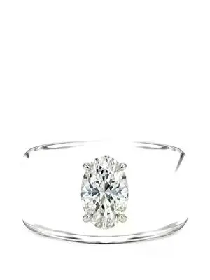 SOLO FOR DIAMONDS Diamond Embellishment Ring - Silver