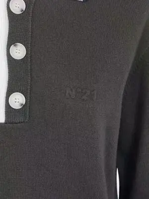 N°21 Wool Polo Sweater
