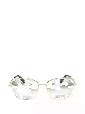 Roberto Cavalli Cat-eye Frame Glasses - Gold