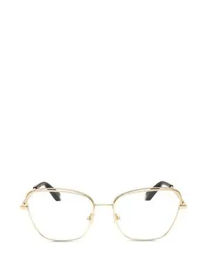 Roberto Cavalli Cat Eye Frame Eyeglasses - Gold