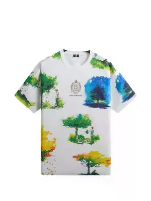 Kith X New Balance Watercolor Quinn T-shirt - White