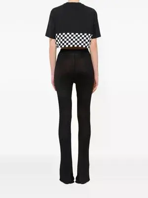 Givenchy Podium Cb Crop T-shirt - Black