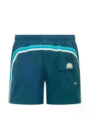 Sundek Crinkled Swim Shorts - Blue