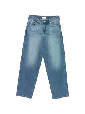 LES DEUX Faded Wide-leg Jeans - Blue