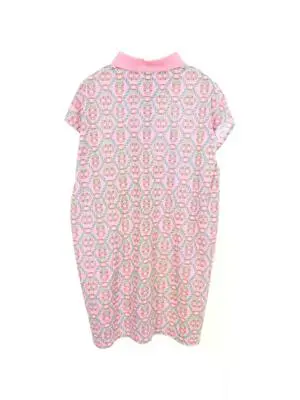 Hermès 2010s Kanoe Patterned Polo Dress