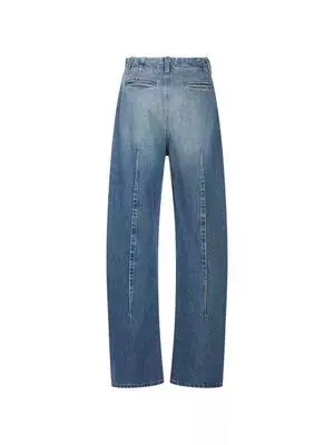 MAISON MARGIELA Faded Pleated Jeans