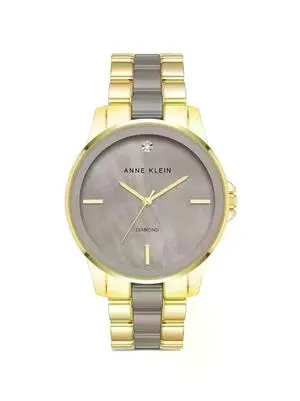 Anne Klein Classic Diamond 38mm Watch - Grey