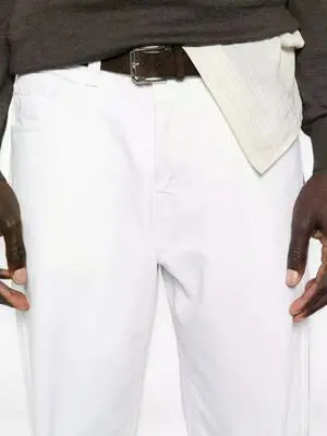 Canali Button-fastening Straight-leg Jeans