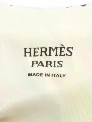 Hermès 2010s Coaching Remix Mini Dress
