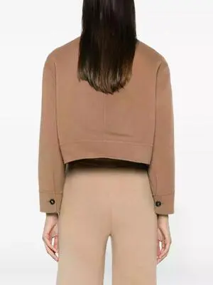 Max Mara Cropped Button-down Jacket