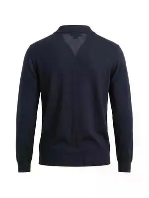 Sease Open-collar Wool Sweater