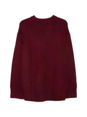 LISA YANG Noor Crew-neck Sweater - Red