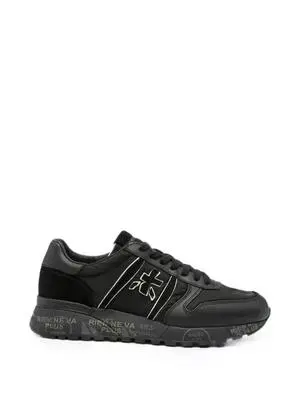 Premiata Lander Panelled Sneakers - Black