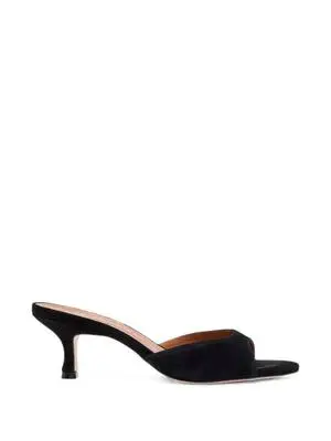 Staud Brigitte Peep-toe Sandals - Black