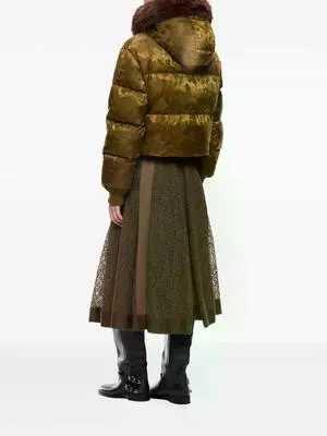 Pinko Camouflage Puffer Jacket