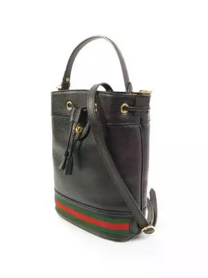 Gucci Ophidia Web Bucket Bag