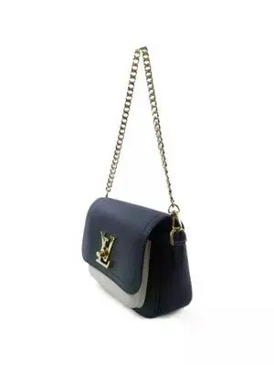 LOUIS VUITTON Small Lockme Tender Shoulder Bag - Black