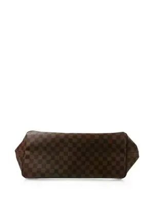 LOUIS VUITTON Damier Canvas Neverfull Gm Tote Bag - Brown