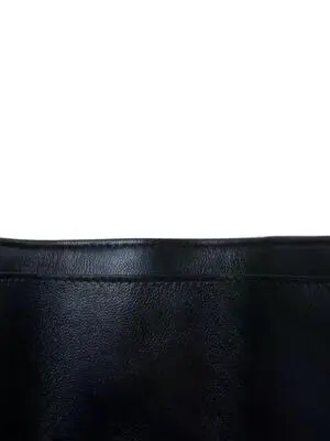 Saint Laurent Cassandre Quilted Wallet - Black