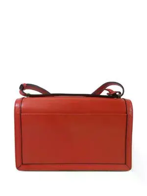Loewe Barcelona Foldover-top Shoulder Bag - Red