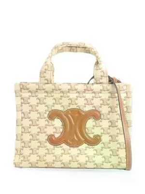 Celine Small Triomphe Cabas Thais Tote Bag - Neutrals