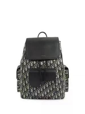 Dior Saddle Oblique Backpack - Blue