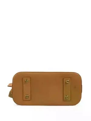 LOUIS VUITTON Bb Alma Monogram Shoulder Bag - Brown