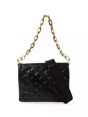 LOUIS VUITTON Pm Coussin Monogram Tote Bag - Black