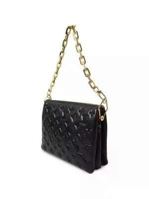 LOUIS VUITTON Coussin Pm Monogram Tote Bag - Black