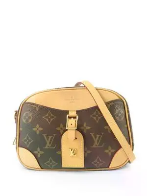 LOUIS VUITTON Monogram Canvas Deauville Mini Bag - Brown