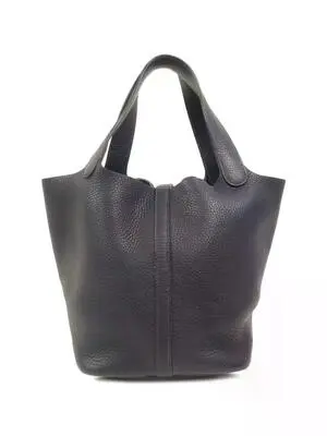 Hermès Mm Picotin Lock Tote Bag - Blue