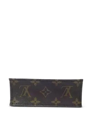 LOUIS VUITTON Petit Sac Plat Monogram Tote Bag