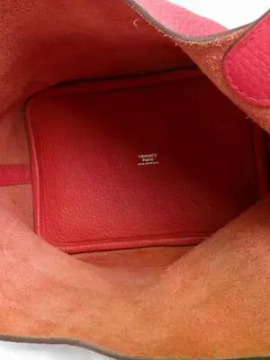 Hermès 2019 Picotin Pm Leather Bucket Bag - Pink