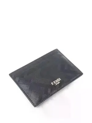 Fendi Ff Logo Card Case