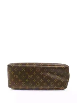 LOUIS VUITTON Monogram Canvas Deauville Tote Bag - Brown