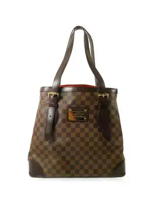 LOUIS VUITTON Damier Ebène Hampstead Mm Shoulder Bag - Brown