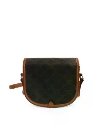 Celine Folco Shoulder Bag - Brown