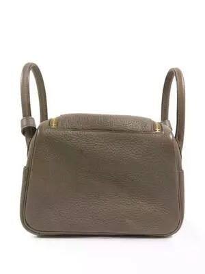 Hermès 2019 Mini Lindy Tote Bag - Grey